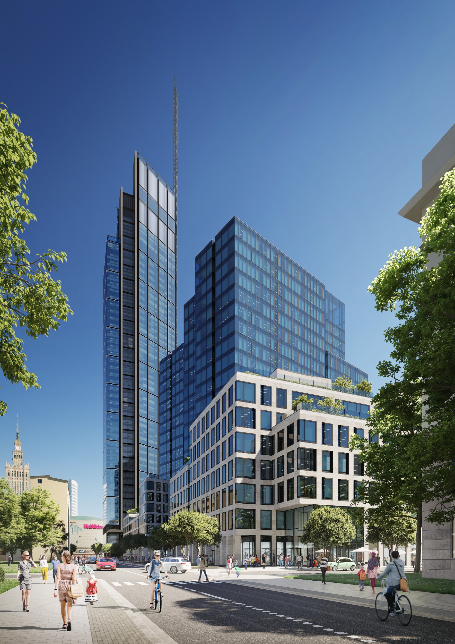 Varso Place 1 - ul. Chmielna 71, Wola, Warszawa - biuro do wynajęcia